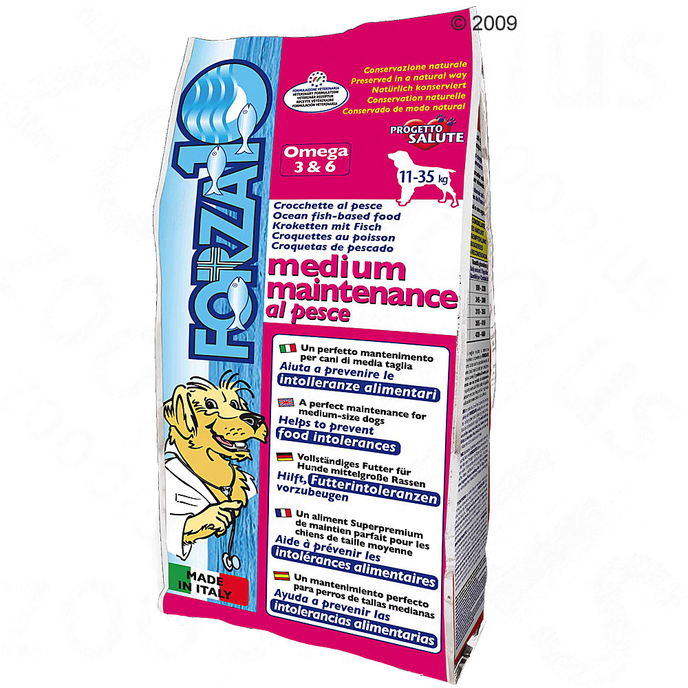 Forza 10 Medium, Forza 10 hondenvoer, Droog hondenvoer, Honden: online dierenwinkel ...