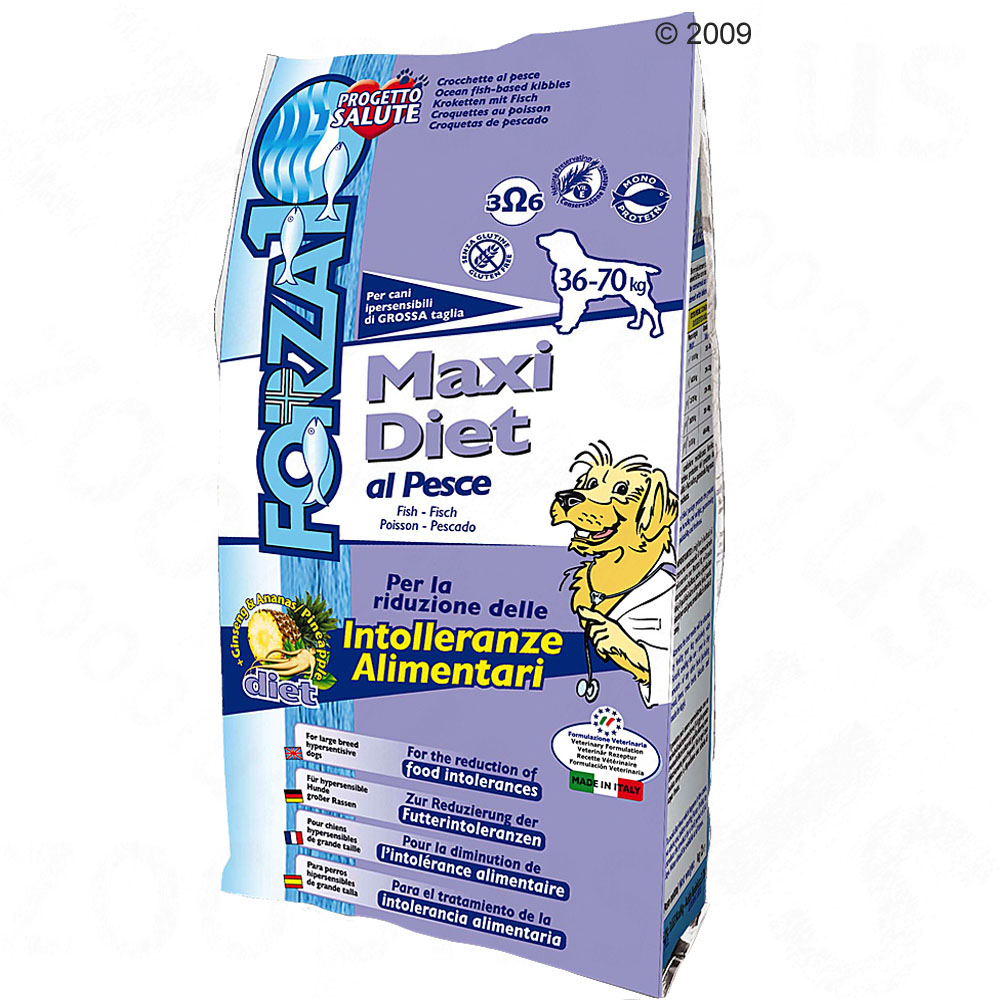 Forza 10 maxi dieet met vis 14 kg of andere Forza 10 hondenvoer, Droog hondenvoer, Honden ...